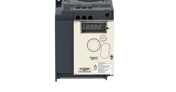 ATV12HU15M2 variable speed drive, Altivar 12, 1.5kW, 2hp, 200 to 240V ...
